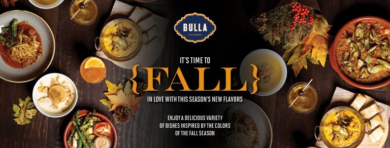 New Fall Seasonal Menu - Bulla Gastrobar