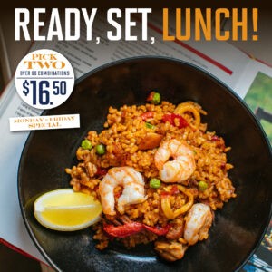 PICK-TWO LUNCH – $16.50 – Bulla Gastrobar