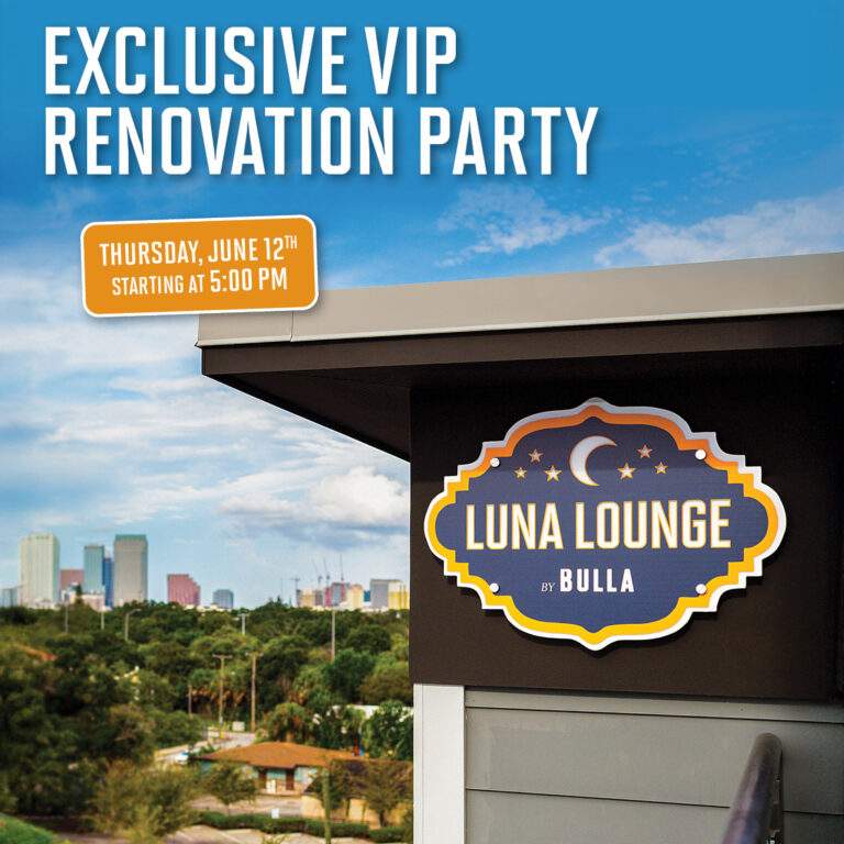 Luna Lounge Tampa - Bulla Gastrobar